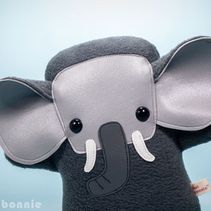 Pink Elephant Plush, Elephant Stuffed Animal, Cute Wildlife Stuffy Soft ...