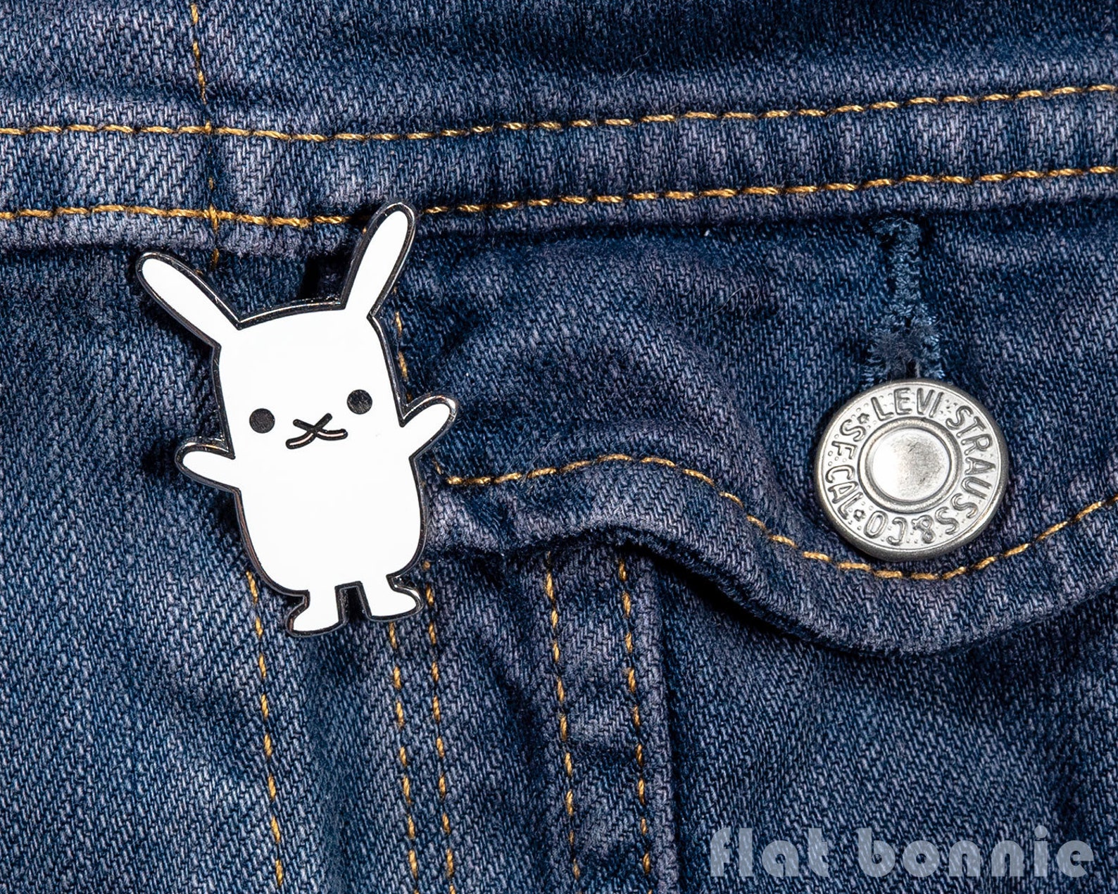 Rabbit Enamel Pin Bunny Enamel Pin Kawaii Backpack Pin Cute - Etsy Canada