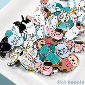 Cat Enamel Pin, Cat Backpack Pin, Cute Cat Lover Gift, Kawaii Cat ...