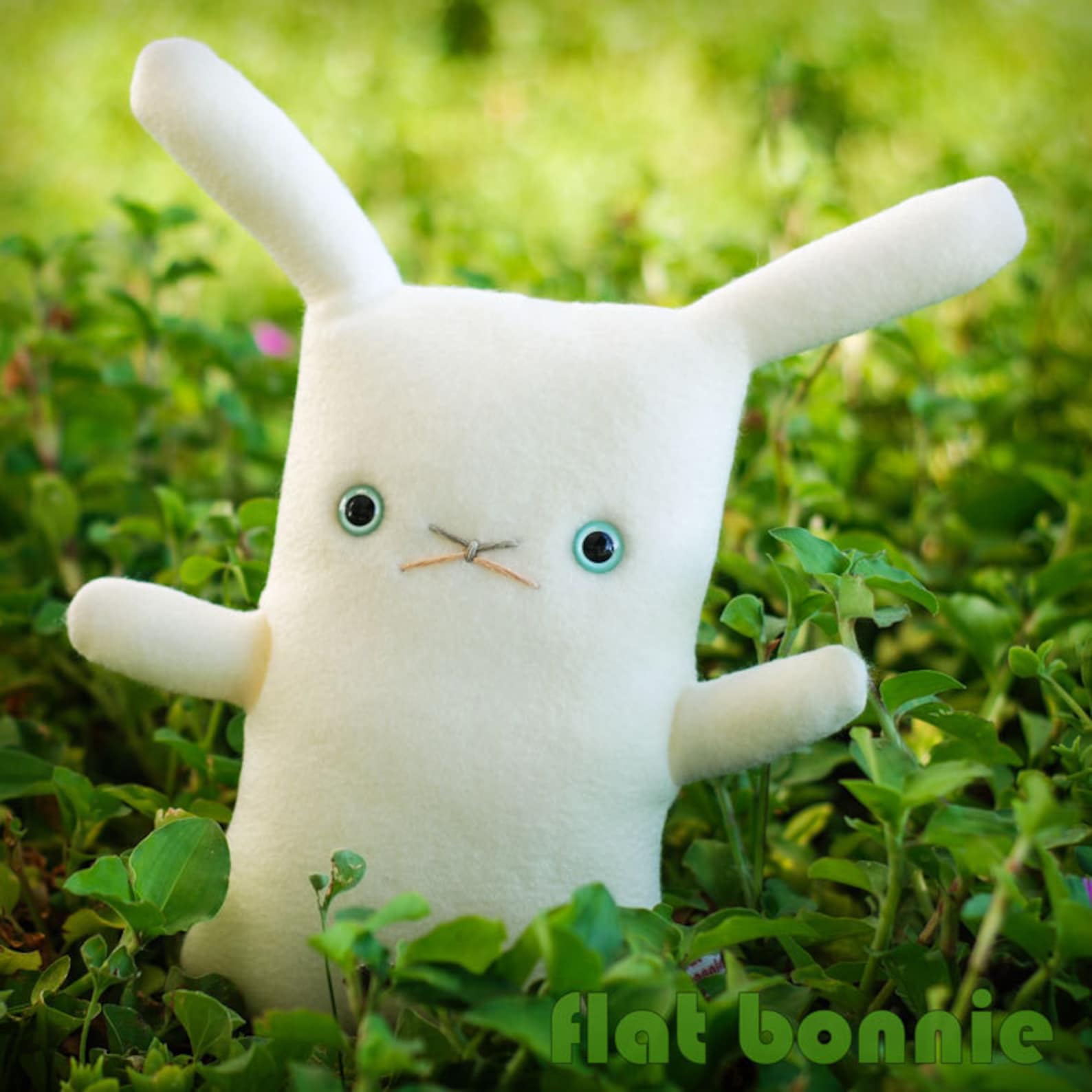 Bunny Stuffed Animal Blue Eye Rabbit Toy Cute Easter Bunny - Etsy