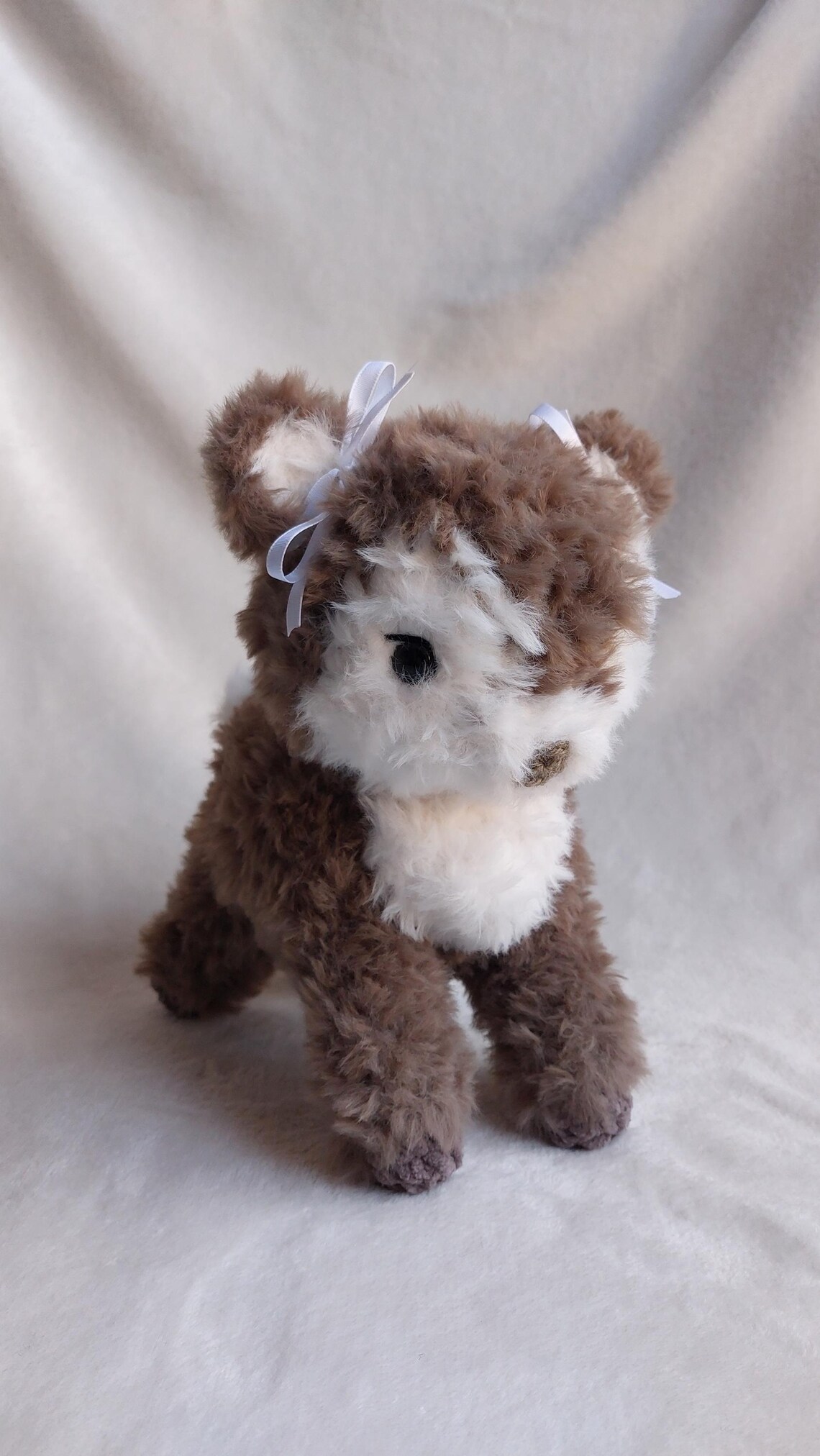 Crochet Fluffy Deer Plushie - Etsy