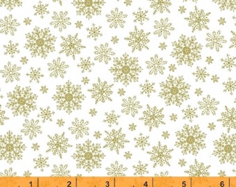 Snowflake fabric | Etsy