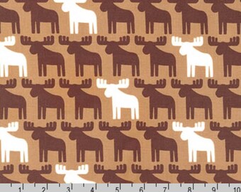 Moose fabric | Etsy