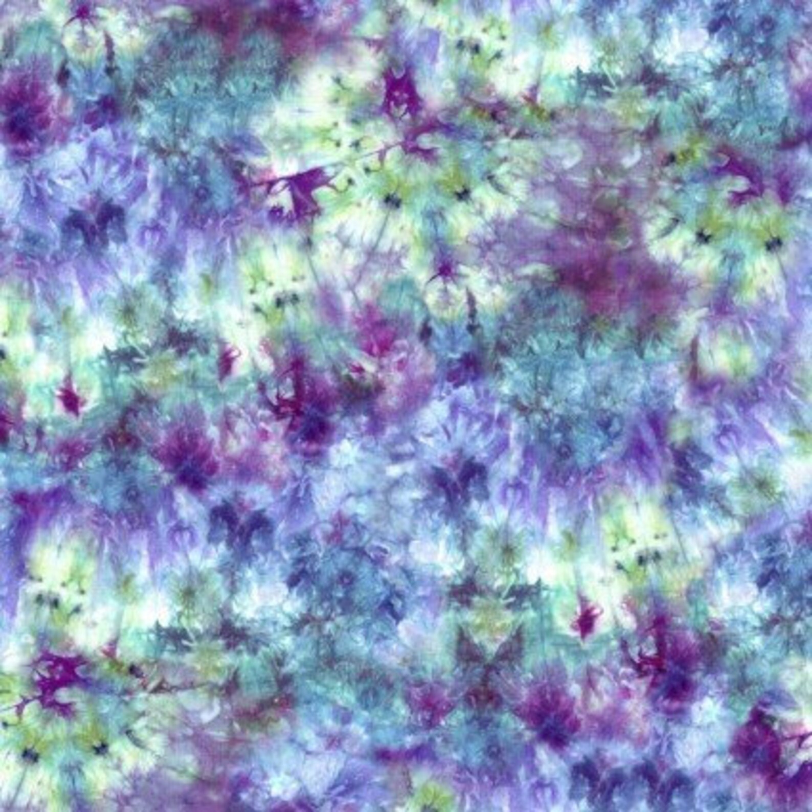 Fire and Ice Batiks Ice Dye Purple Multi From Maywood Studio Fabric - Etsy