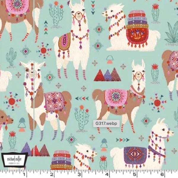 Llama Fabric - Etsy
