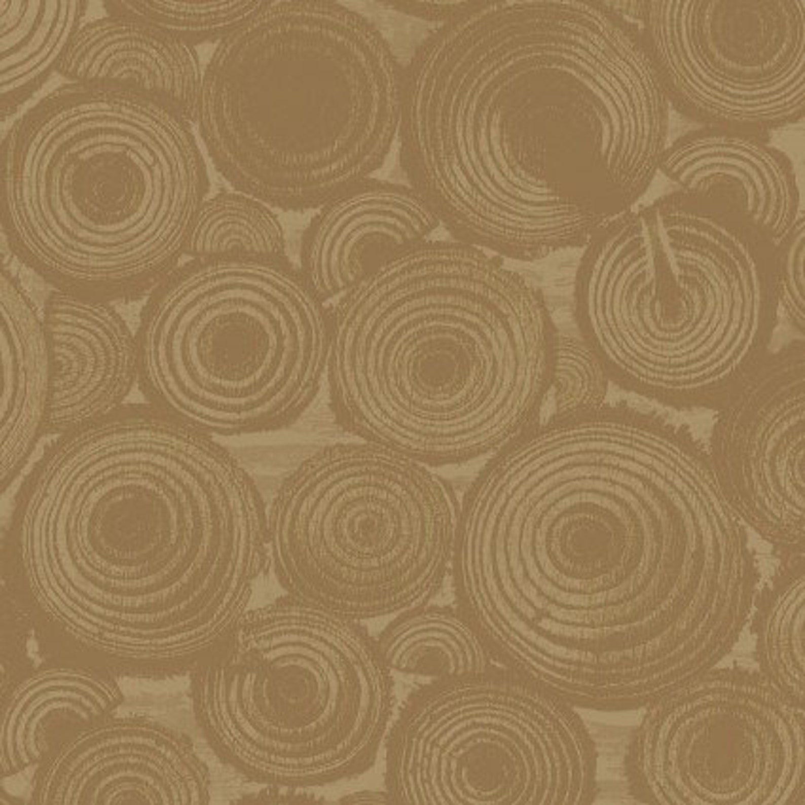 Wild and Free - Tree Rings Brown From Clothworks Fabric - Etsy