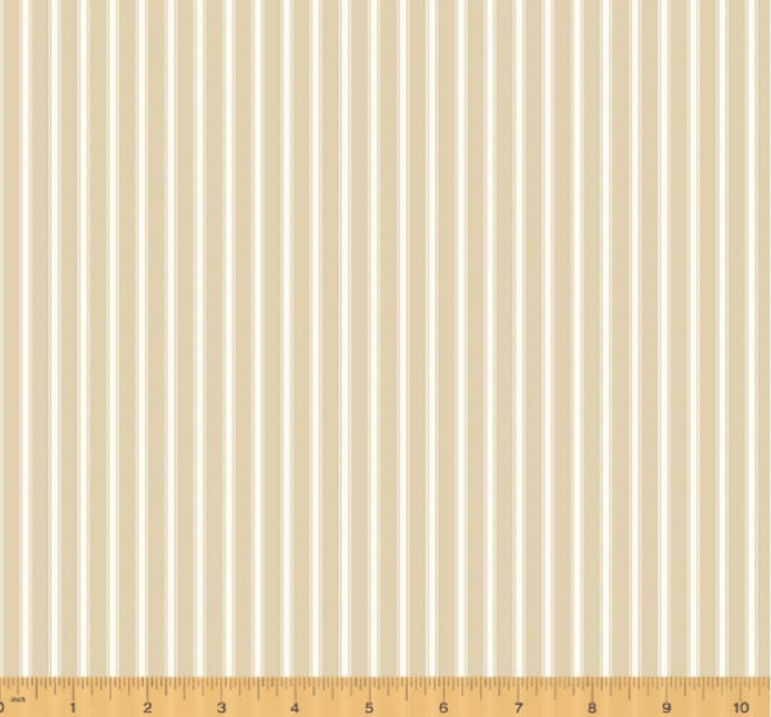 Fall in Love in Paris - French Stripes Parchment From Windham Fabrics ...