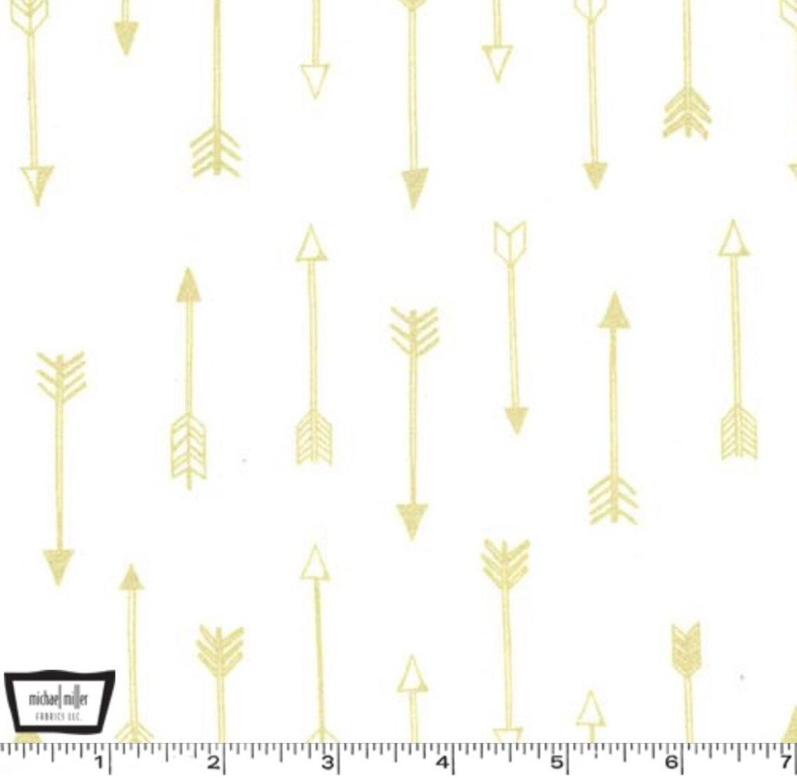 Arrow Flight - Arrows White From Michael Miller Fabrics - Etsy