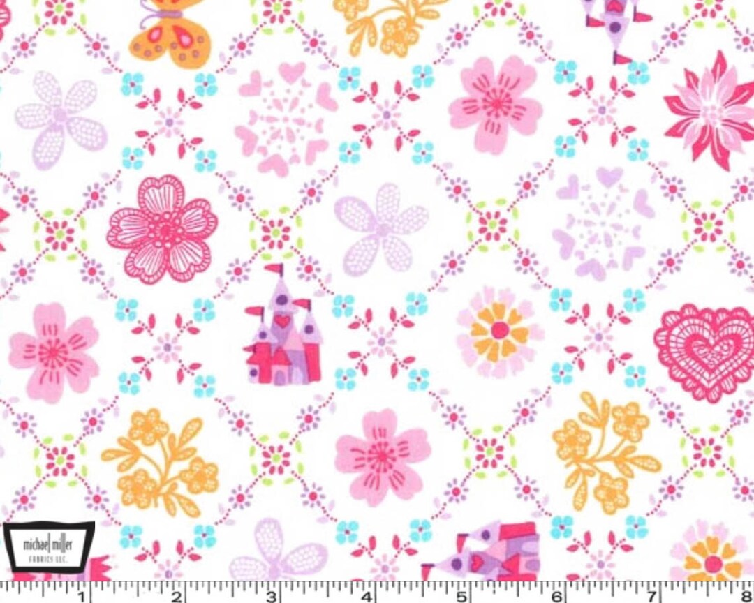 Princess Charming - Royal Sampler From Michael Miller - Etsy