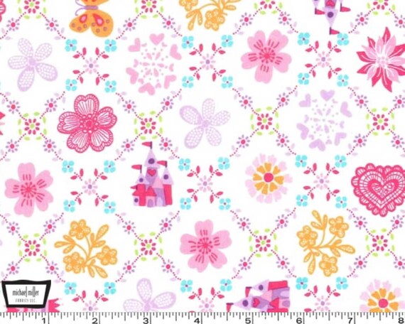 Princess Charming Royal Sampler From Michael Miller - Etsy