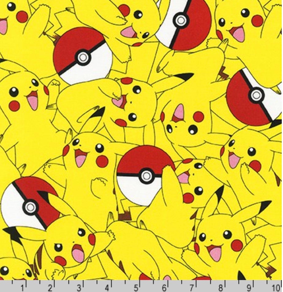 Pikachu Pattern Wallpaper