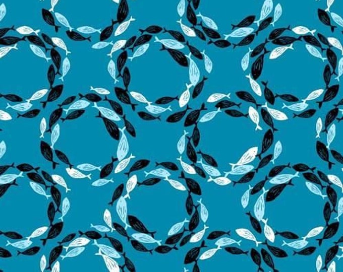 Tides Ocean Fish Wreath From Andover Fabrics - Etsy
