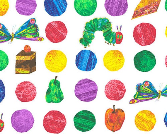 The Very Hungry Caterpillar Dots Border