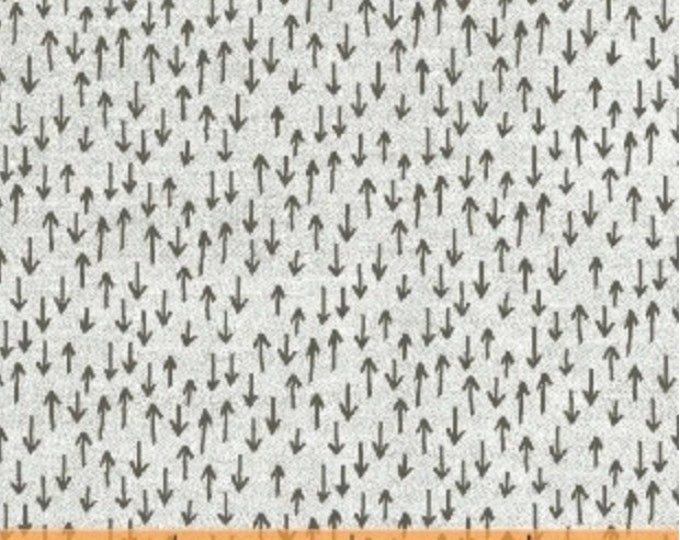 Arrow Fabric Archery Silver by Littlerhodydesign Grey and White Arrow ...