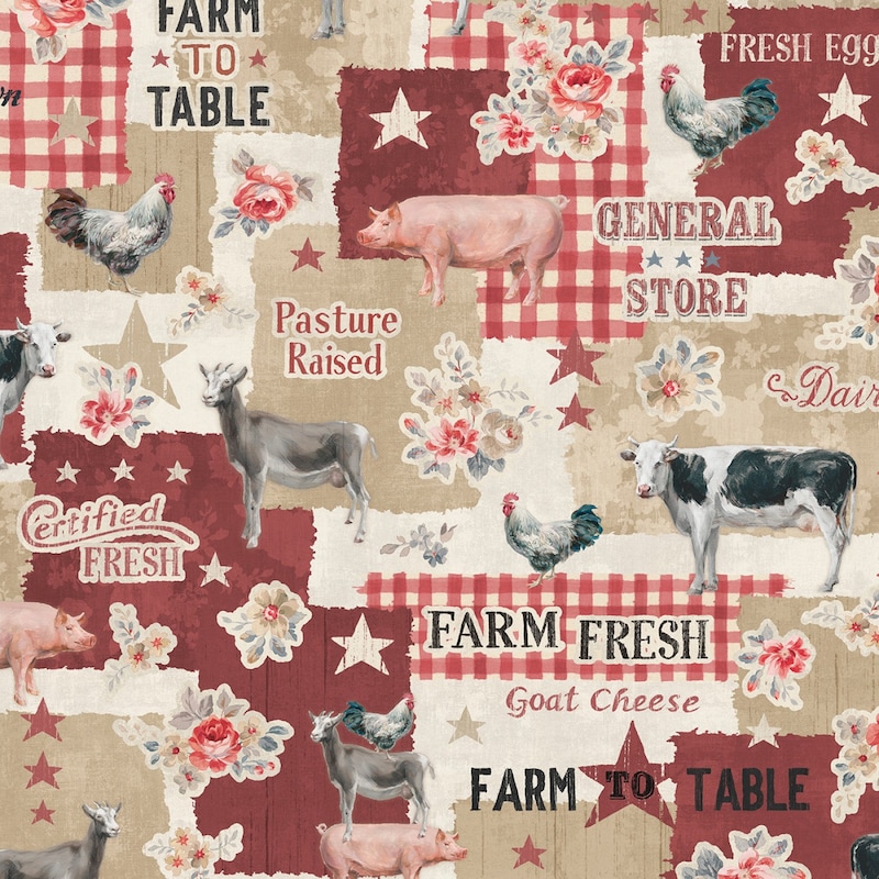 Farmhouse Fabrics - Etsy