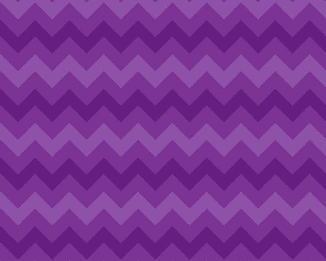 Quilting Basics - Chevron Purple From Springs Creative - Etsy