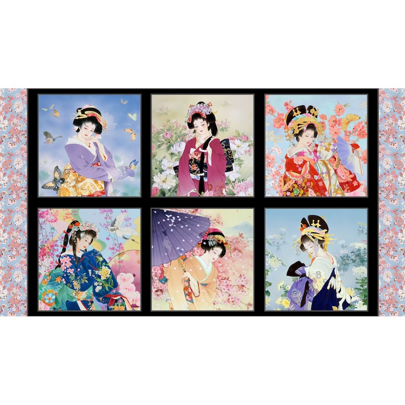Japanese Quilt Block - Etsy