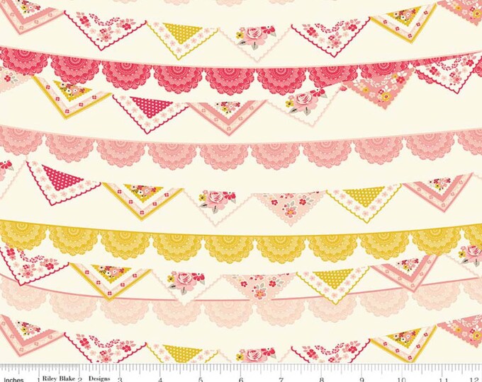 SALE Vintage Daydream Vintage Banner Cream by Design by - Etsy