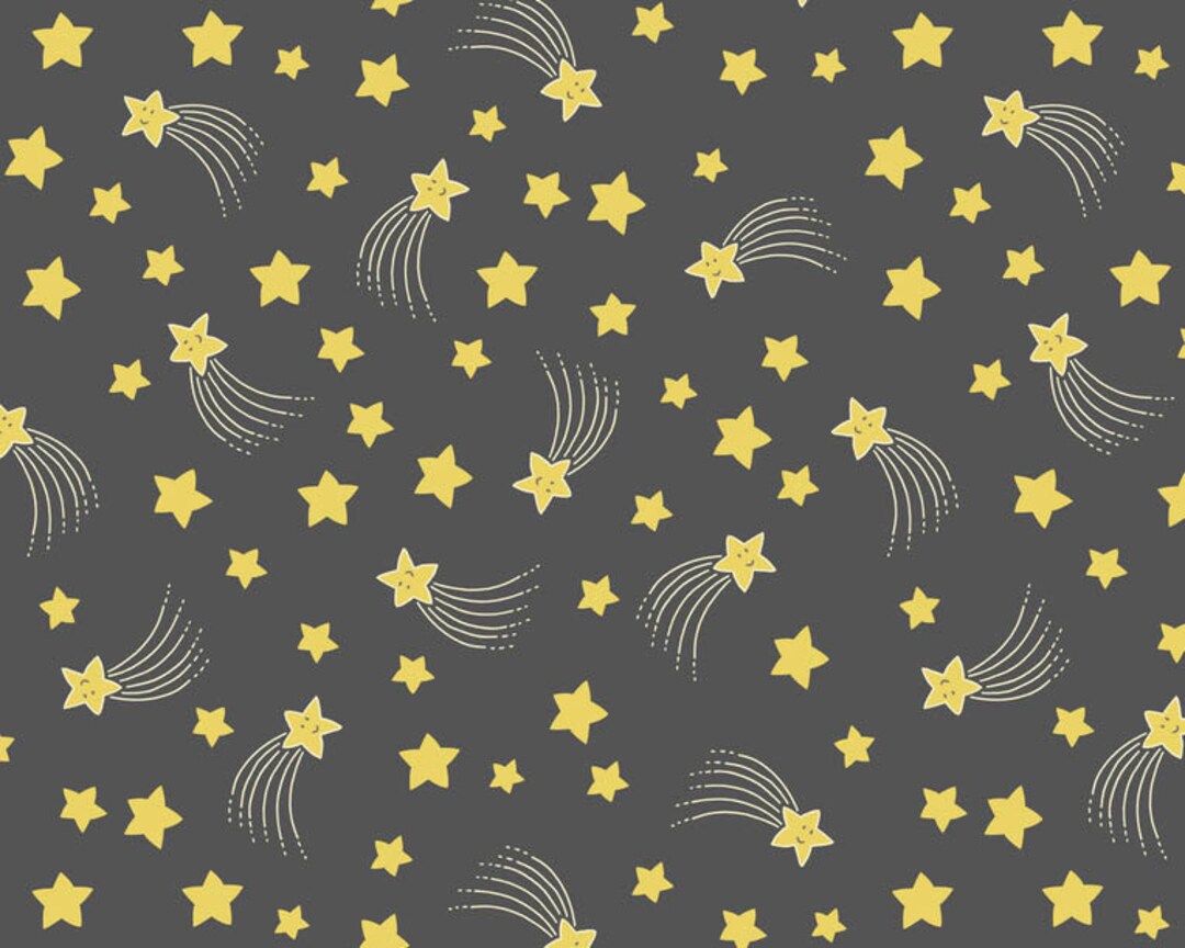 A Little Christmas Star - Happy Stars Night Time Dark Gray From Lewis ...