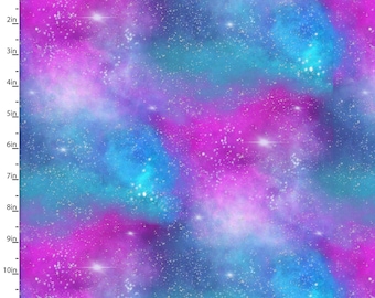 Greetings From Outer Space Fabric Panel Black - Etsy