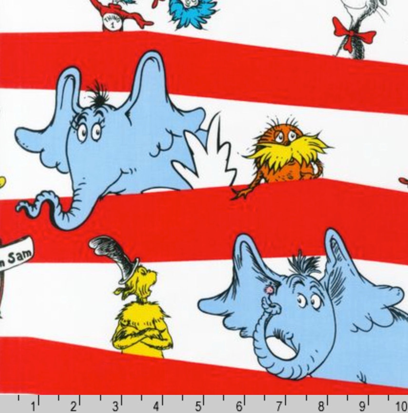 Celebrate Seuss - Striped Characters Celebration by Dr. Seuss From ...