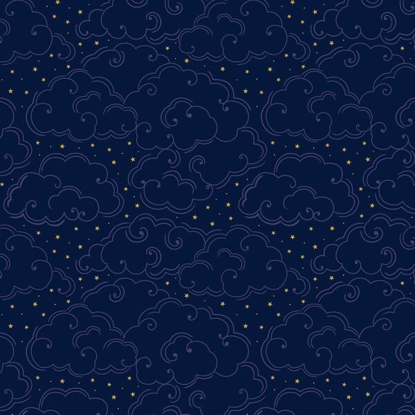 Clouds Fabric - Etsy