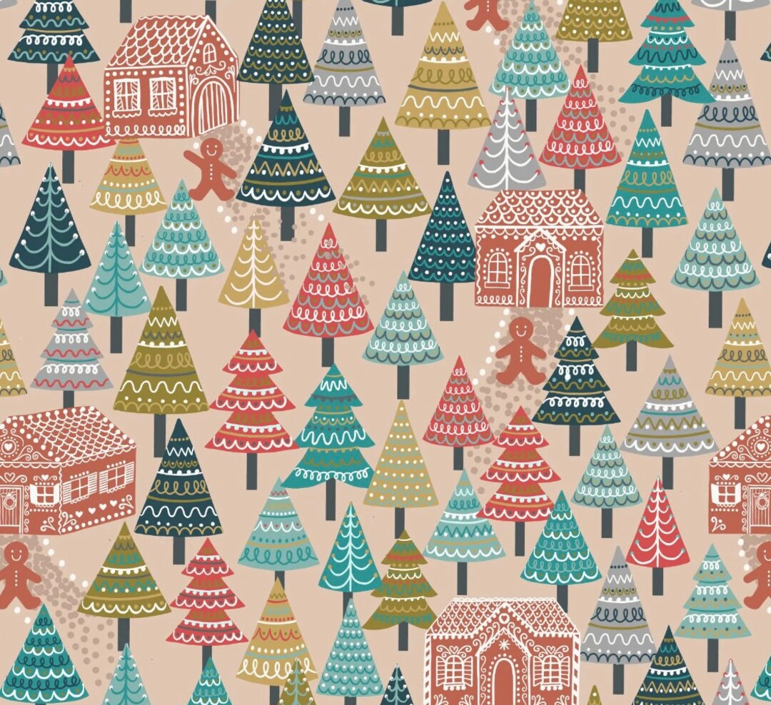 Gingerbread Season - Gingerbread Forest Light Butterscotch From Lewis ...