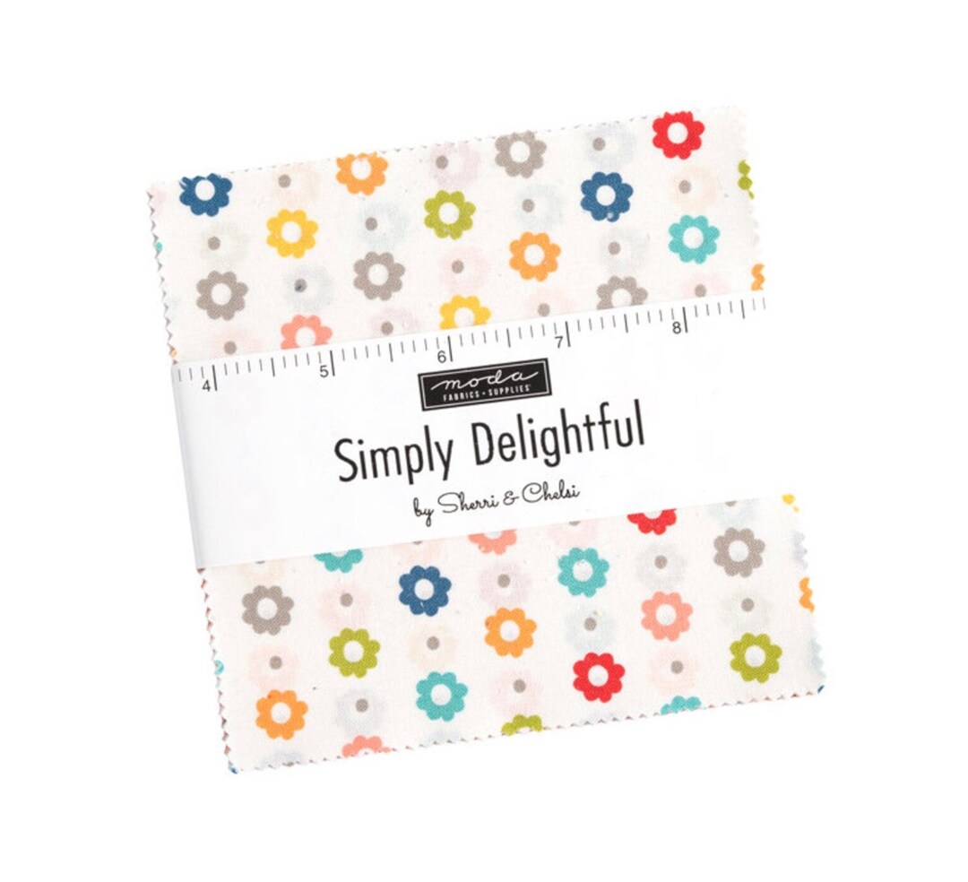 Simply Delightful CHARM Pack by Sherri and Chelsi From Moda Fabrics - Etsy