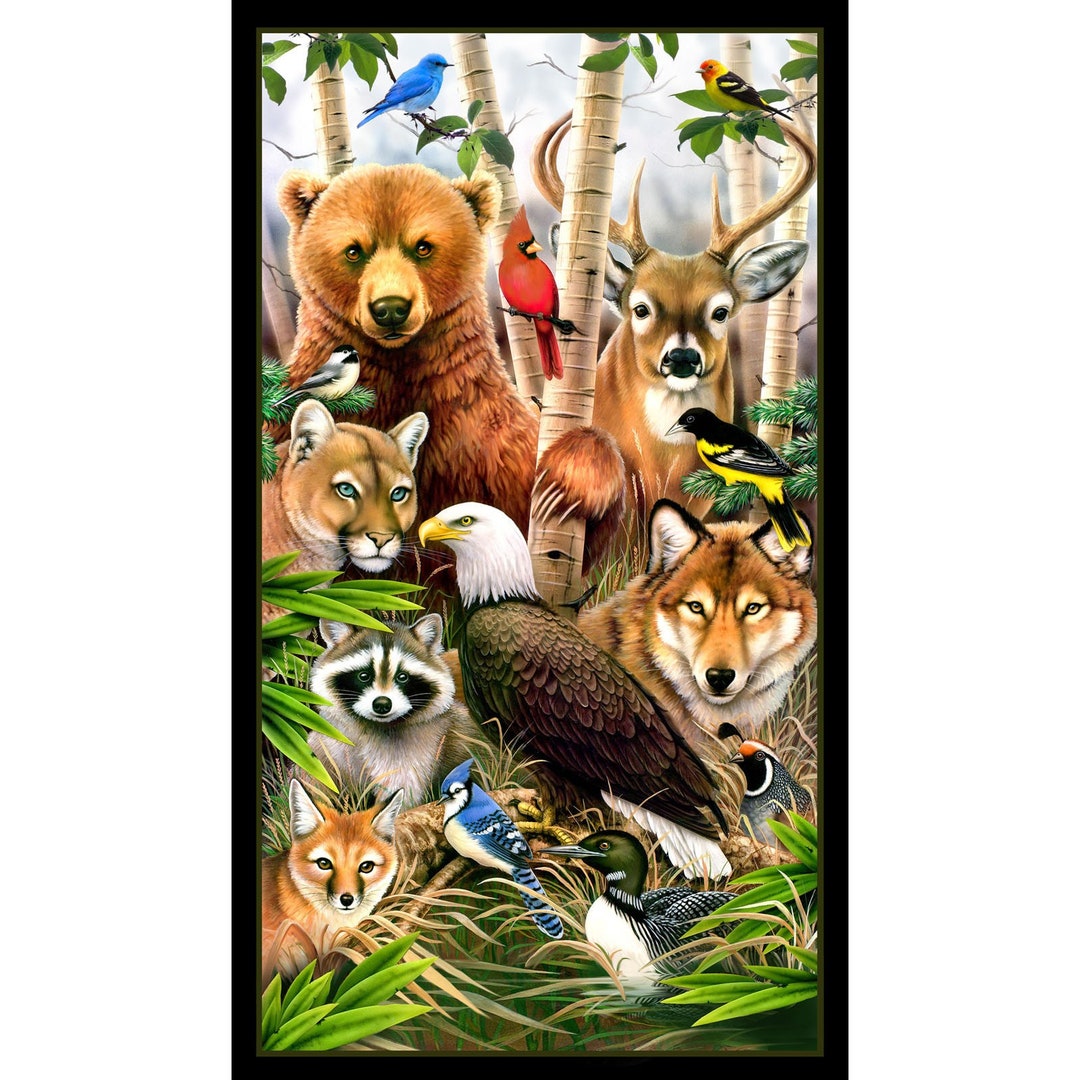 Wildlife Refuge - PANEL 24 Inches by Howard Robinson From Elizabeth’s ...
