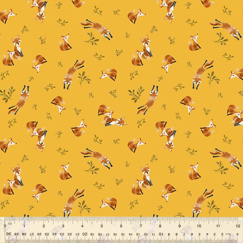 Fox Fabric - Etsy
