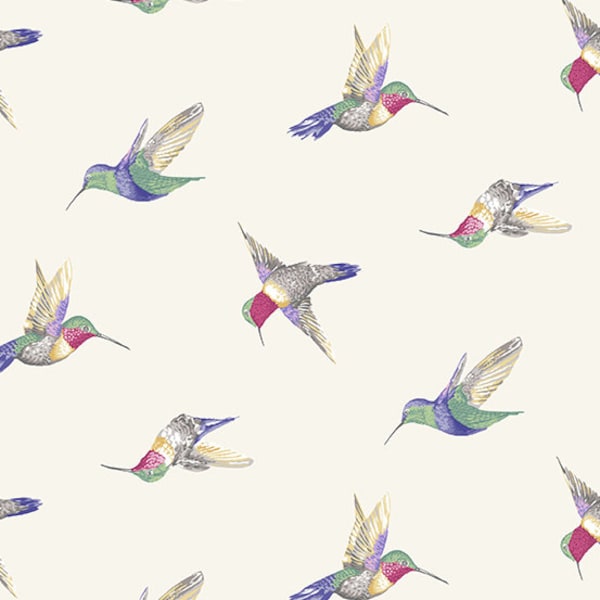 Hummingbird Fabric - Etsy