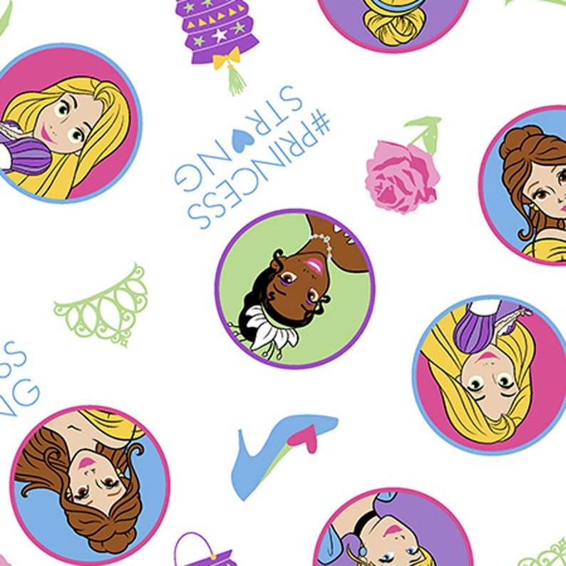 Princess Strong Princesses Toss White KNIT From Springs | Etsy