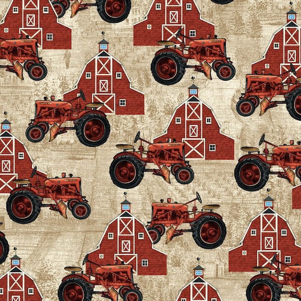 Tractor Fabrics - Etsy