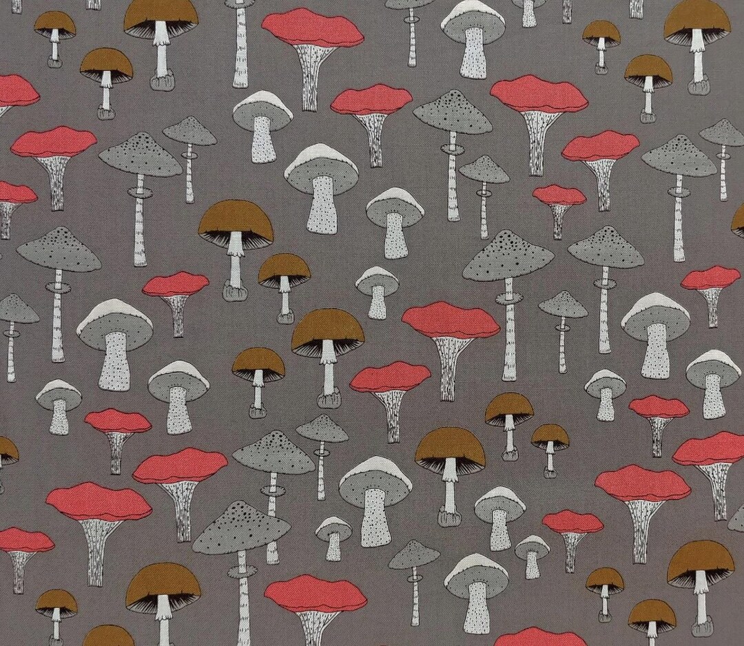 Forest Gifts - Champignons Mushroom Truffle From Michael Miller Fabrics ...