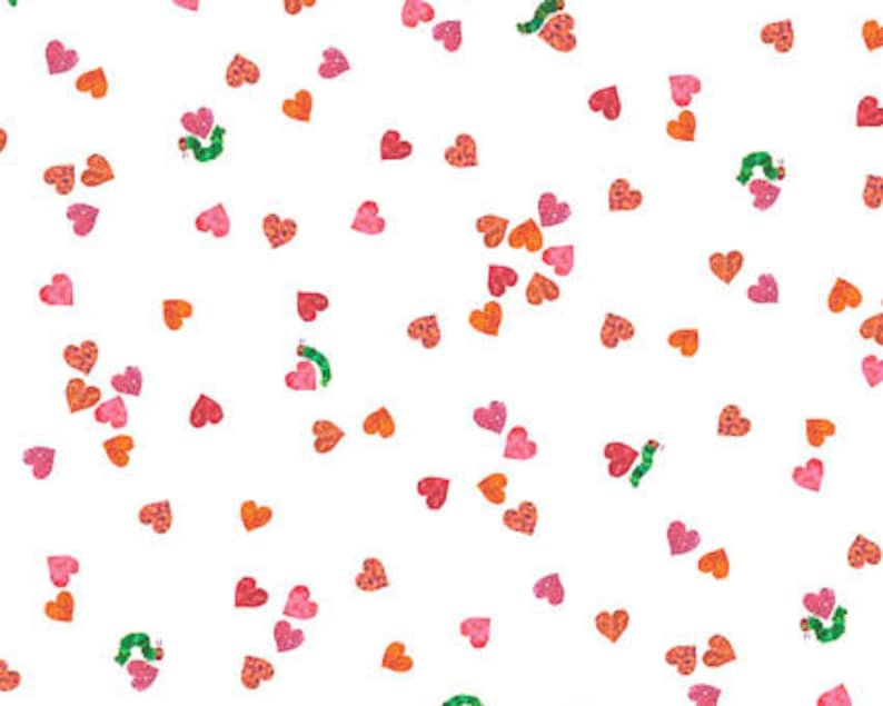 The Very Hungry Caterpillar - Falling Hearts by Eric Carle From Andover ...