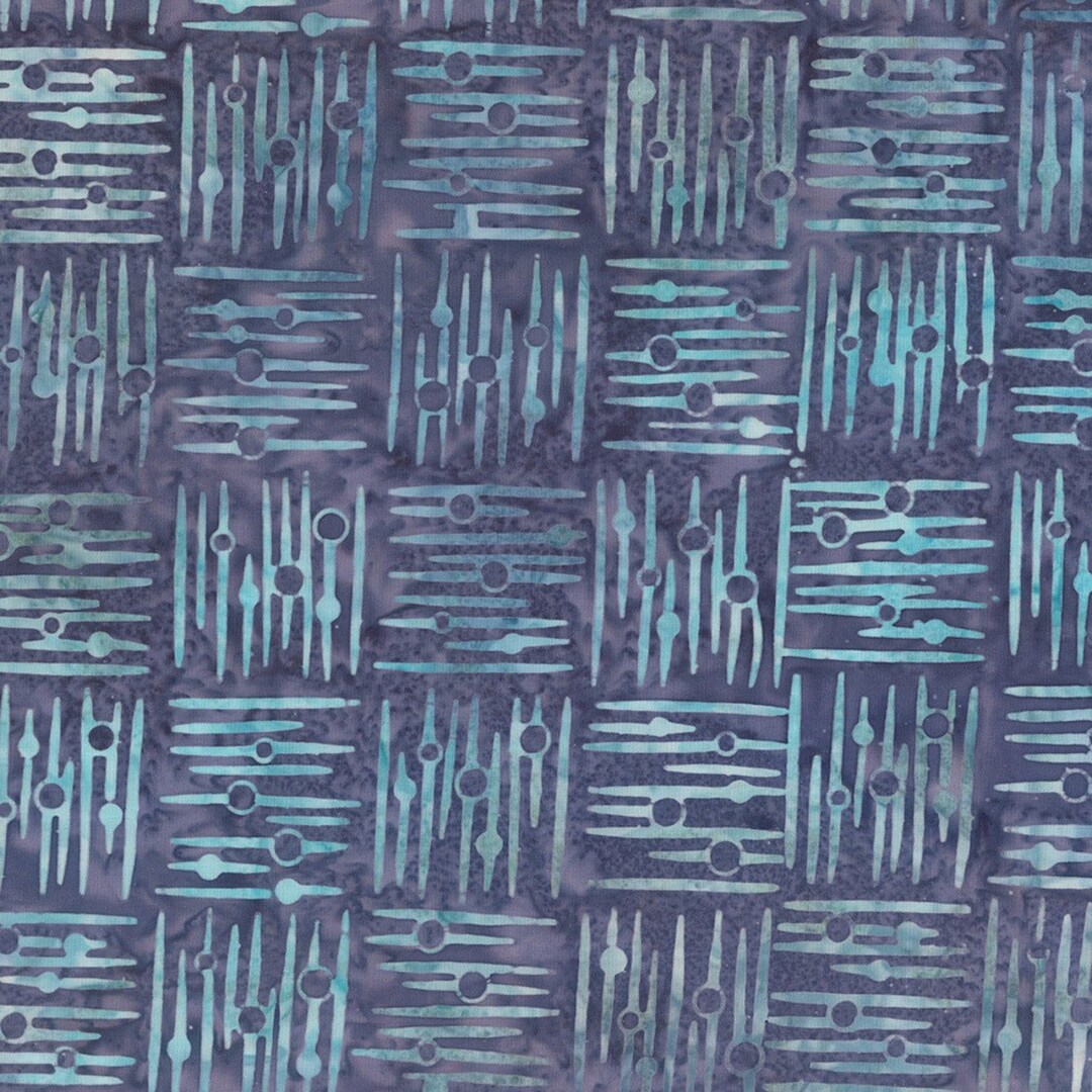 Crosshatch Blue Batiks From Wilmington Fabric - Etsy