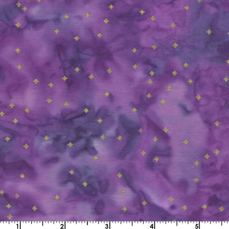 Purple Batik Fabric - Etsy