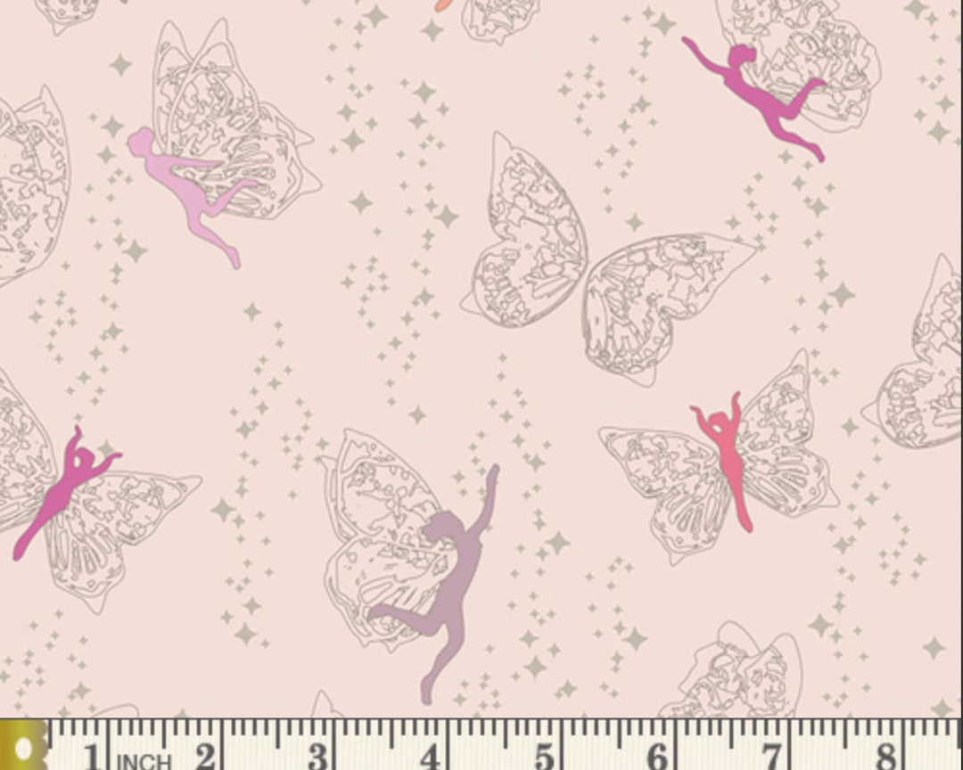 Flower Child - Prairie Fairies Day Pink by Maureen Cracknell From Art ...