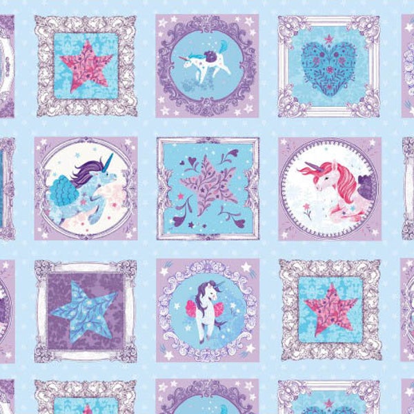 Unicorn Fabric Panel - Etsy