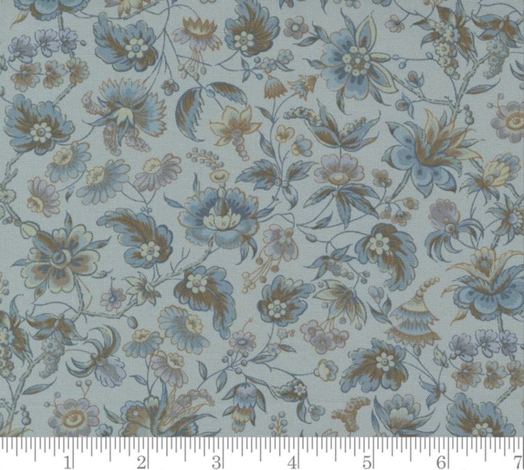 Regency Somerset - Florals Parma Grey Blue 42361 15 by Christopher ...