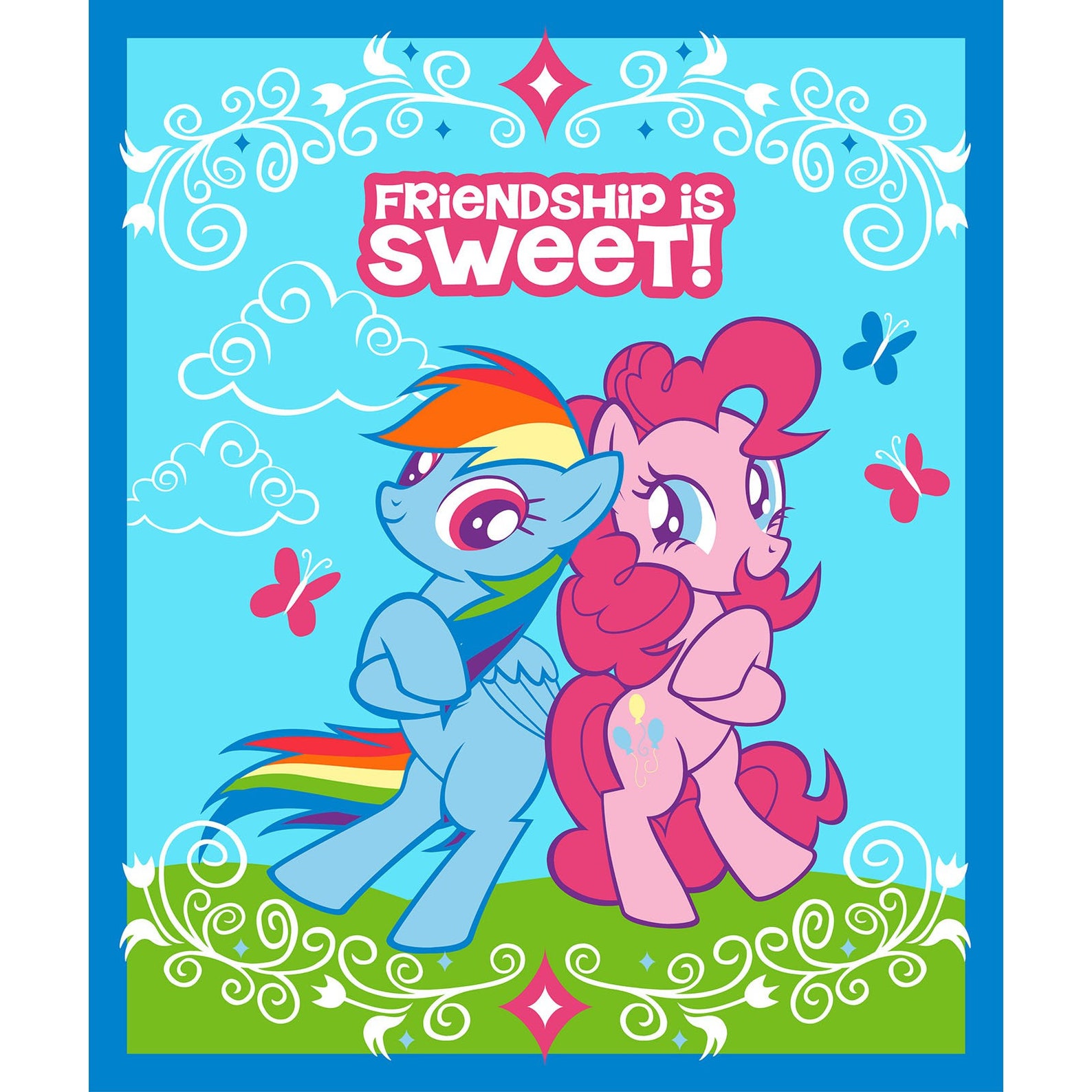 My Little Pony - Friend is Sweet Panel From Springs Creative - Etsy