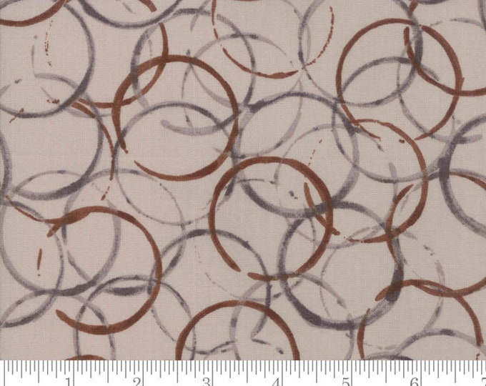 Brew - Rings Grey Brown by Deb Strain From Moda Fabrics - Etsy