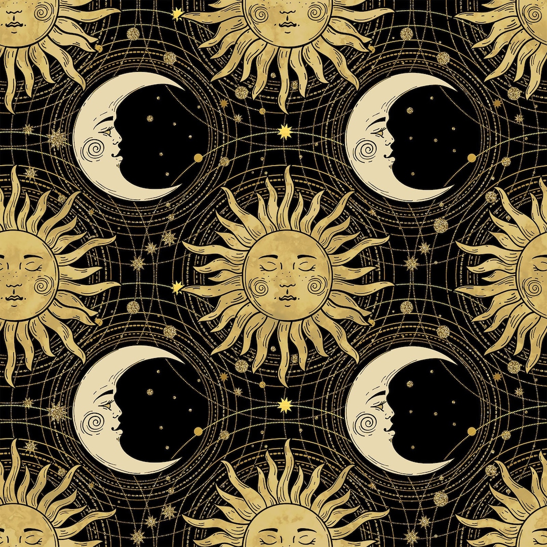 The Sun the Moon and the Stars Moon Star Rings Black by Jason Yenter ...