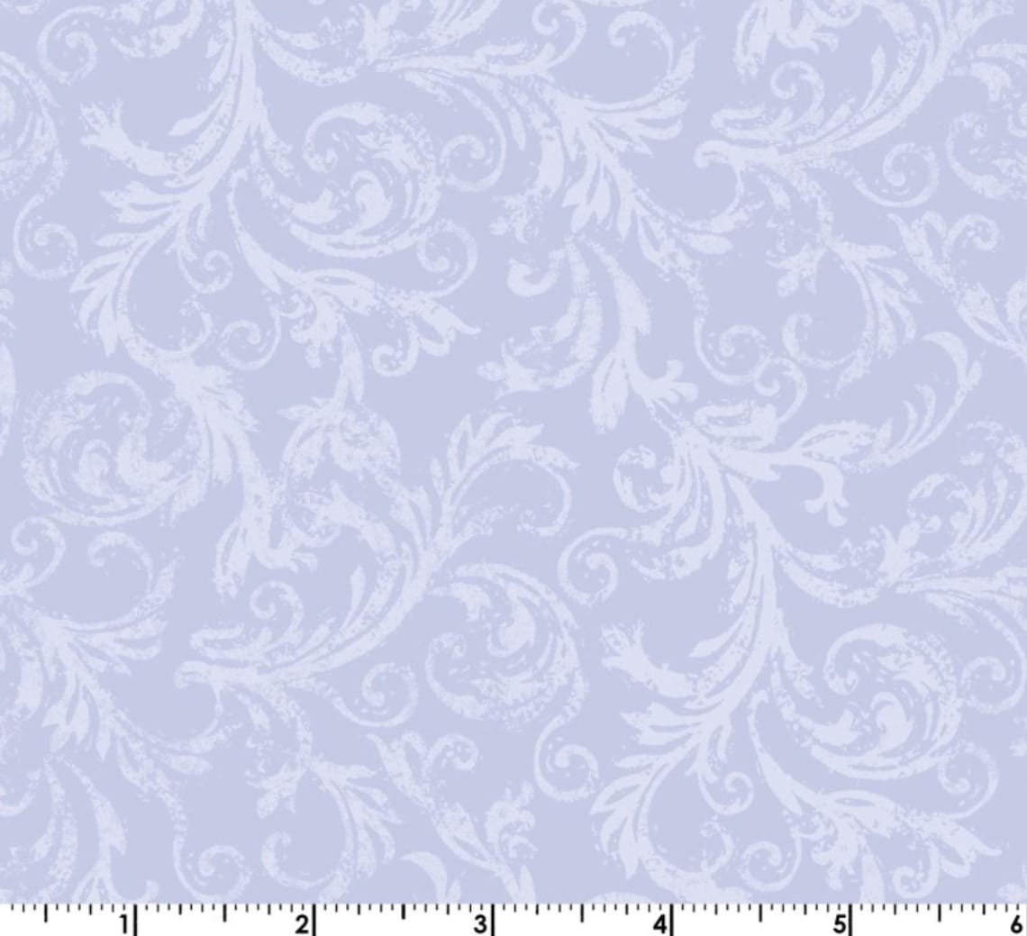 Sugar Lilac - Scroll From Maywood Studio Fabric - Etsy