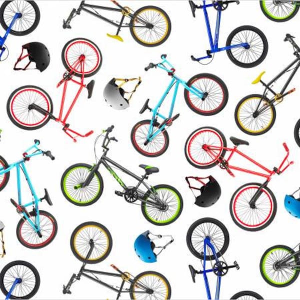 Bicycle Fabric - Etsy