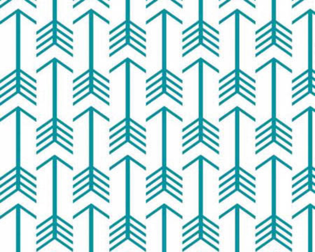 Embrace - Archer Arrow Teal - DOUBLE GAUZE 49” Wide From Free Spirit - Etsy