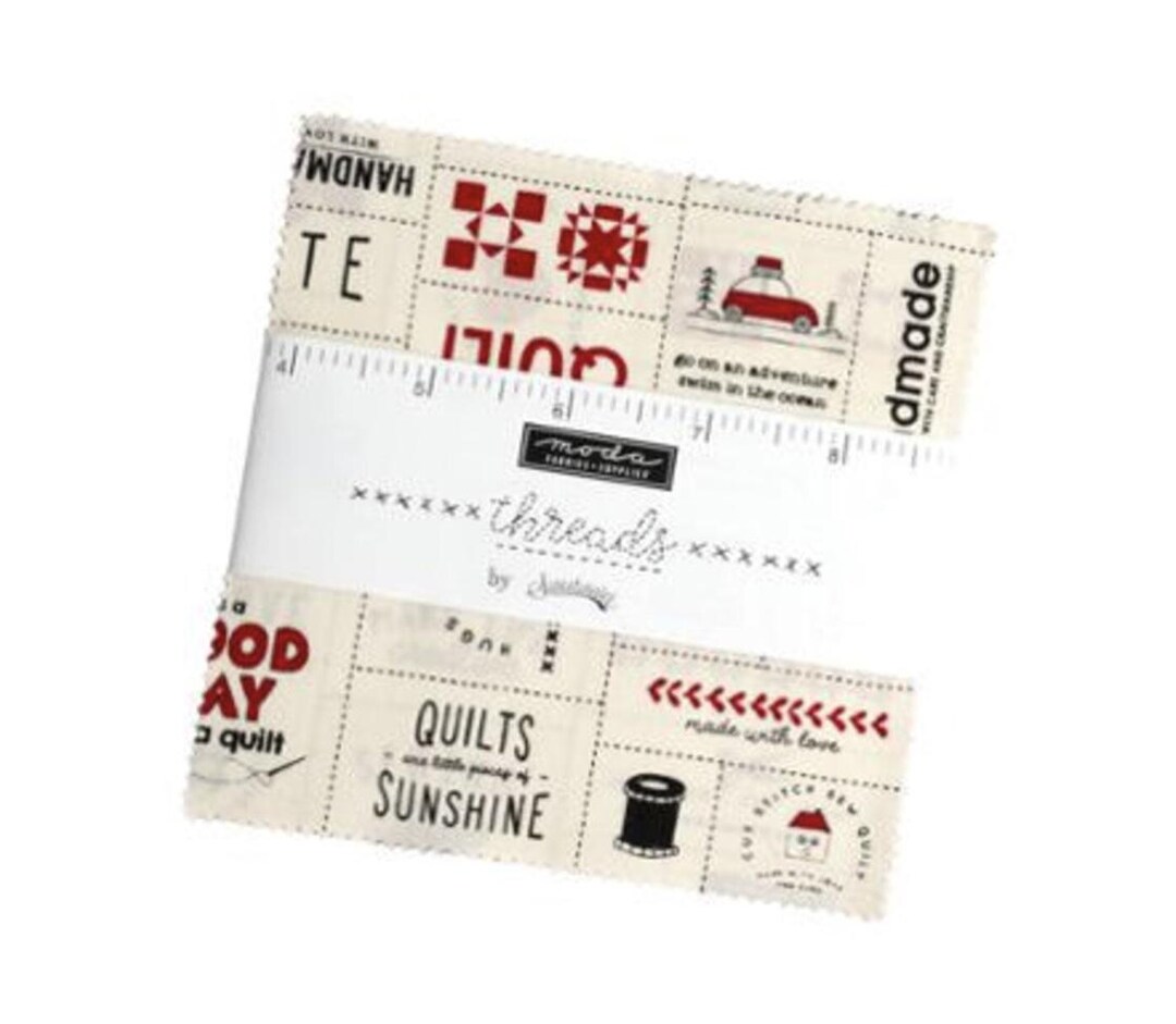 Threads CHARM Pack by Sweetwater From Moda Fabrics - Etsy