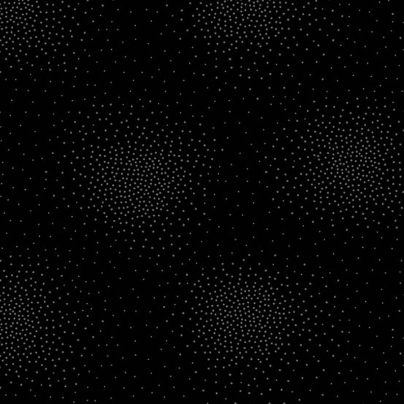 Century Black on Black - Dot Clusters From Andover Fabrics - Etsy