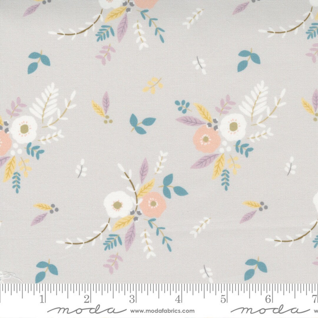 Kleine Entchen - Florals Warm Grey 25101 14 von Papier und Stoff von ...