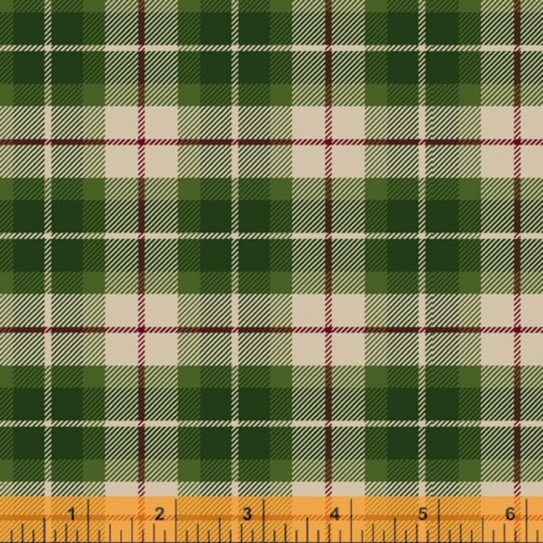 Dad Plaids - Christopher Green by Whistler Studios From Windham Fabrics - Etsy